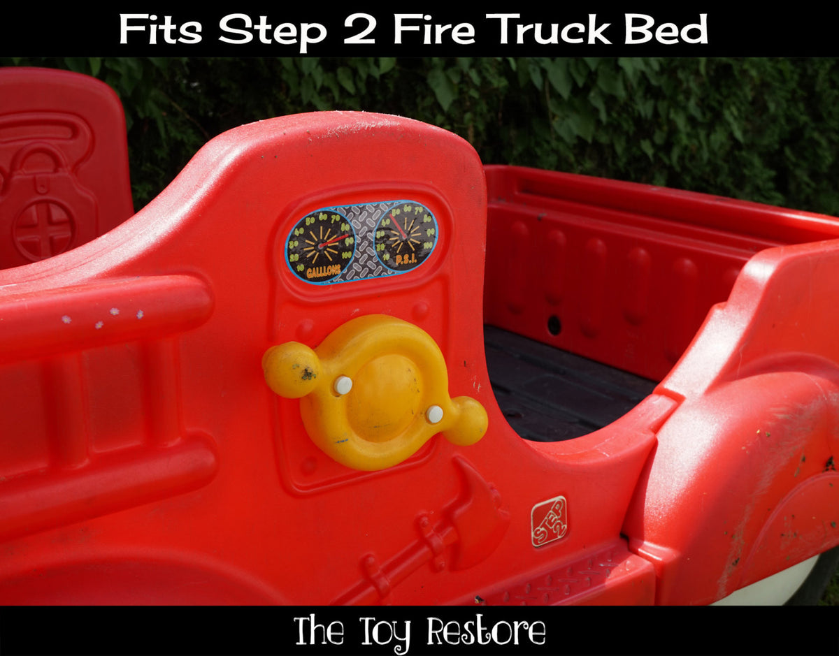 The Toy Restore Replacement Stickers Spare Decals Fits Step2 Firetruck