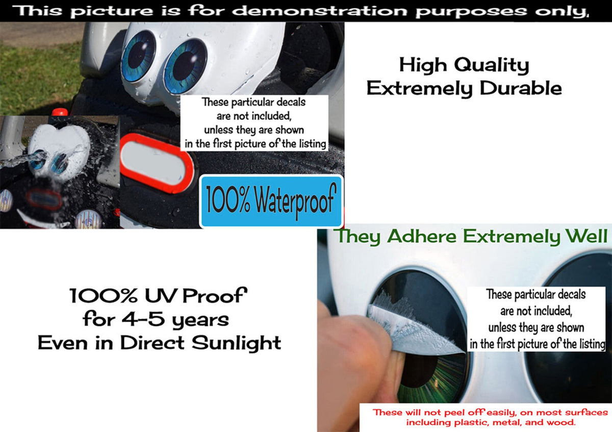 Custom Decal Toy Restore Replacement Stickers fits Little Tikes Tykes ...