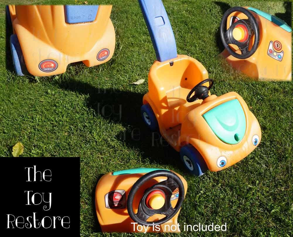 The Toy Restore Replacement Stickers Push Puggy Decals fits Step 2 Ste