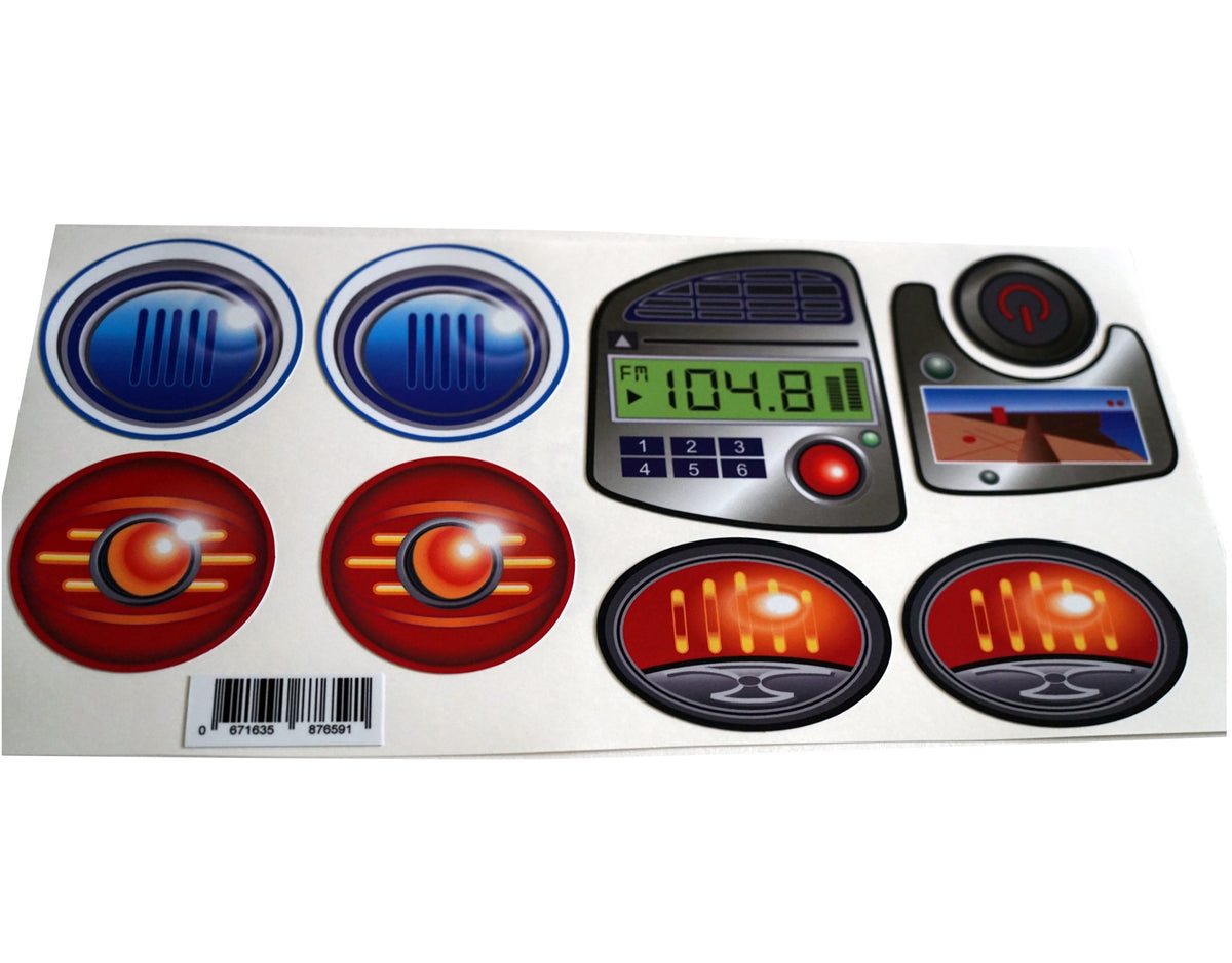 Decals Replacement Sticker Fits Step2 Push Around Buggy 2 II Car – The ...